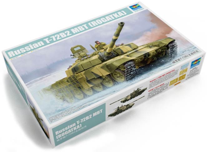 09507 Trumpeter 1:35 Russian T-72B2 MBT Rogatka (Т-72Б2 «Рогатка ...